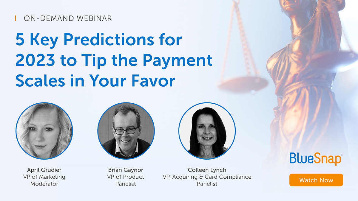 2023 Payment Predictions | Webinar | BlueSnap